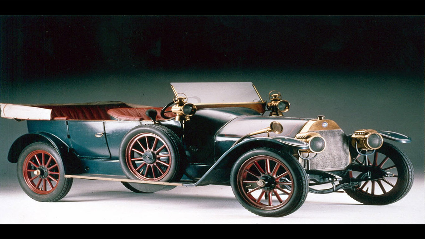 The first car was the Alfa Romeo 24 HP A.L.F.A - Cars Review