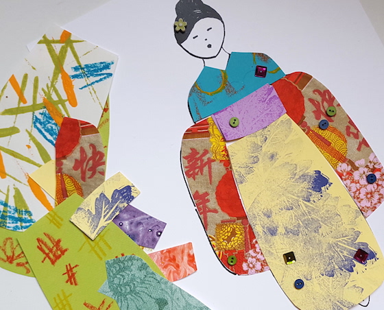 Art with Kids: Kimonos with Kids
