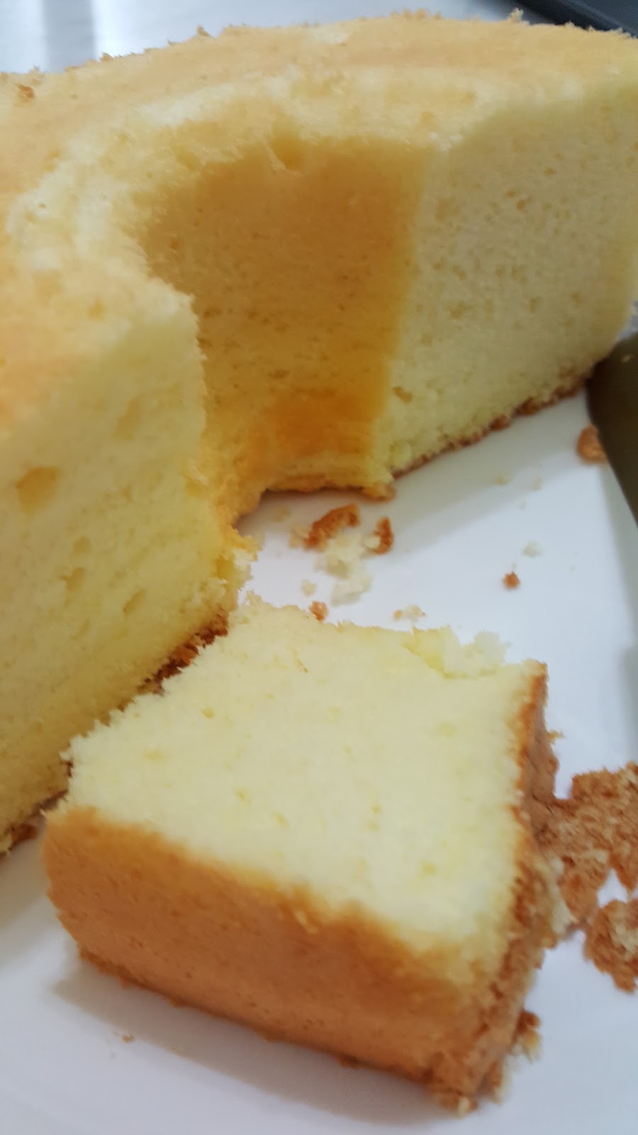 我的小小空间: CHEDDAR CHEESE CHIFFON CAKE