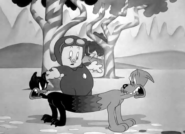 13: PORKY IN WACKYLAND - "Beaking The Fourth Wall" (1938)