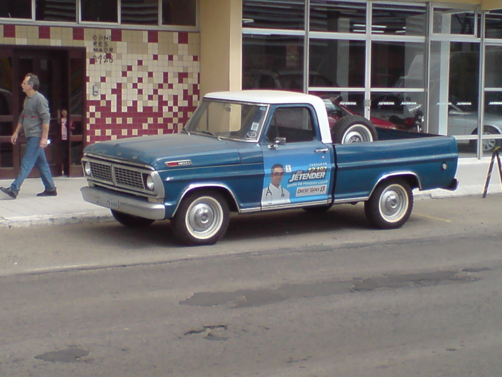 Antigo e Cia Blog de Carros Antigos: FOTO MEMÓRIA Ford F100 Azul
