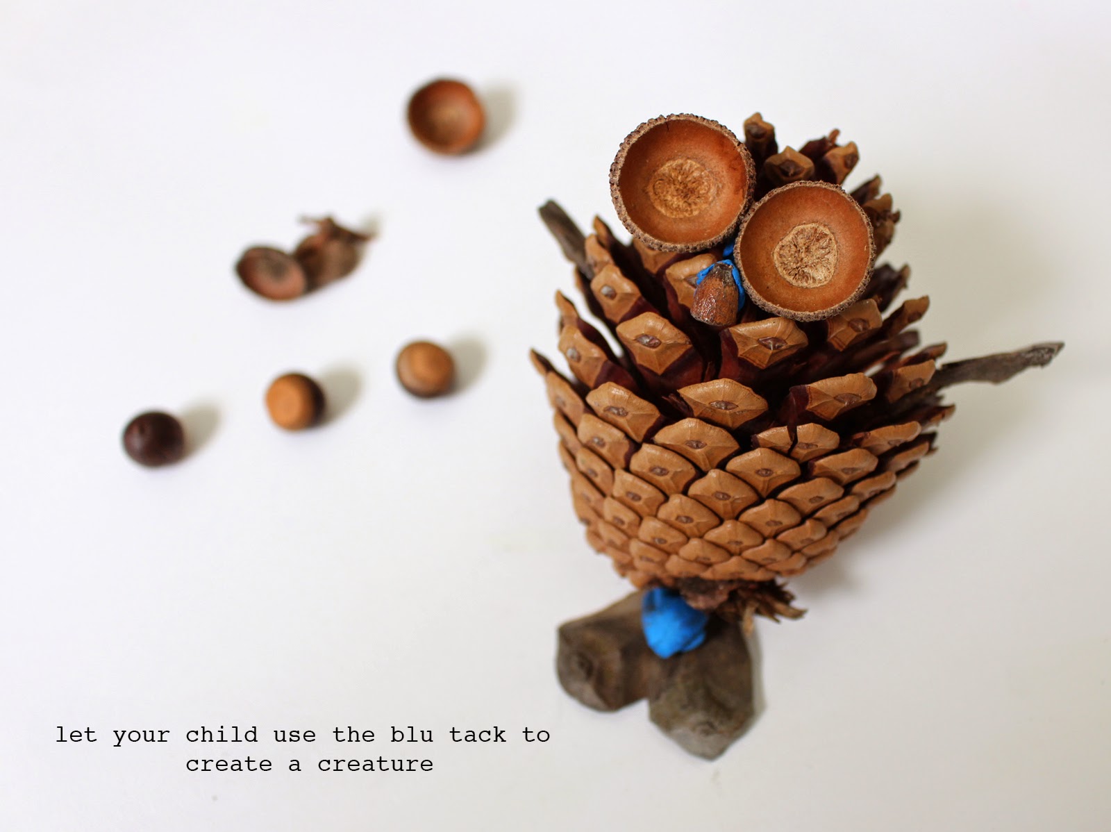 The Academy of Gentle Arts: pine cone creatures