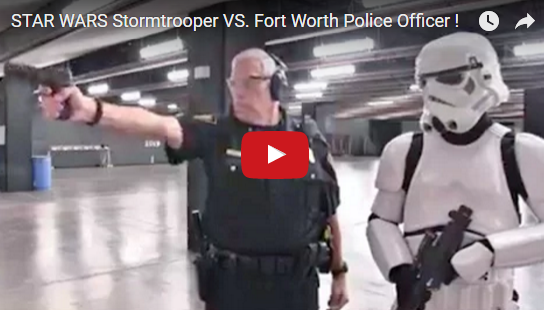 MFS VIRAL VIDS-2: STAR WARS Stormtrooper VS. Fort Worth Police Officer