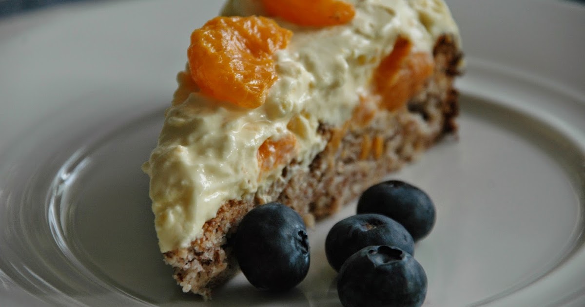 ganske enkelt: Mandelkake med appelsinkrem