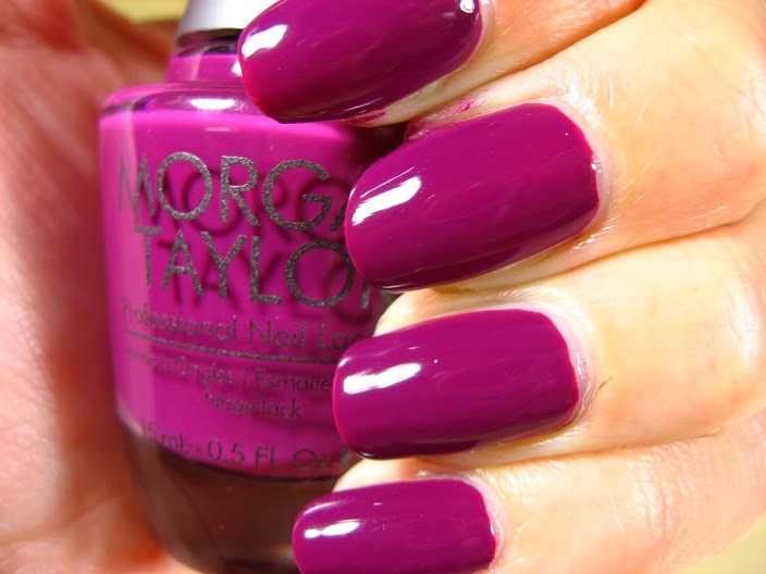 Right on the Nail: Morgan Taylor Swatch: Berry Perfection