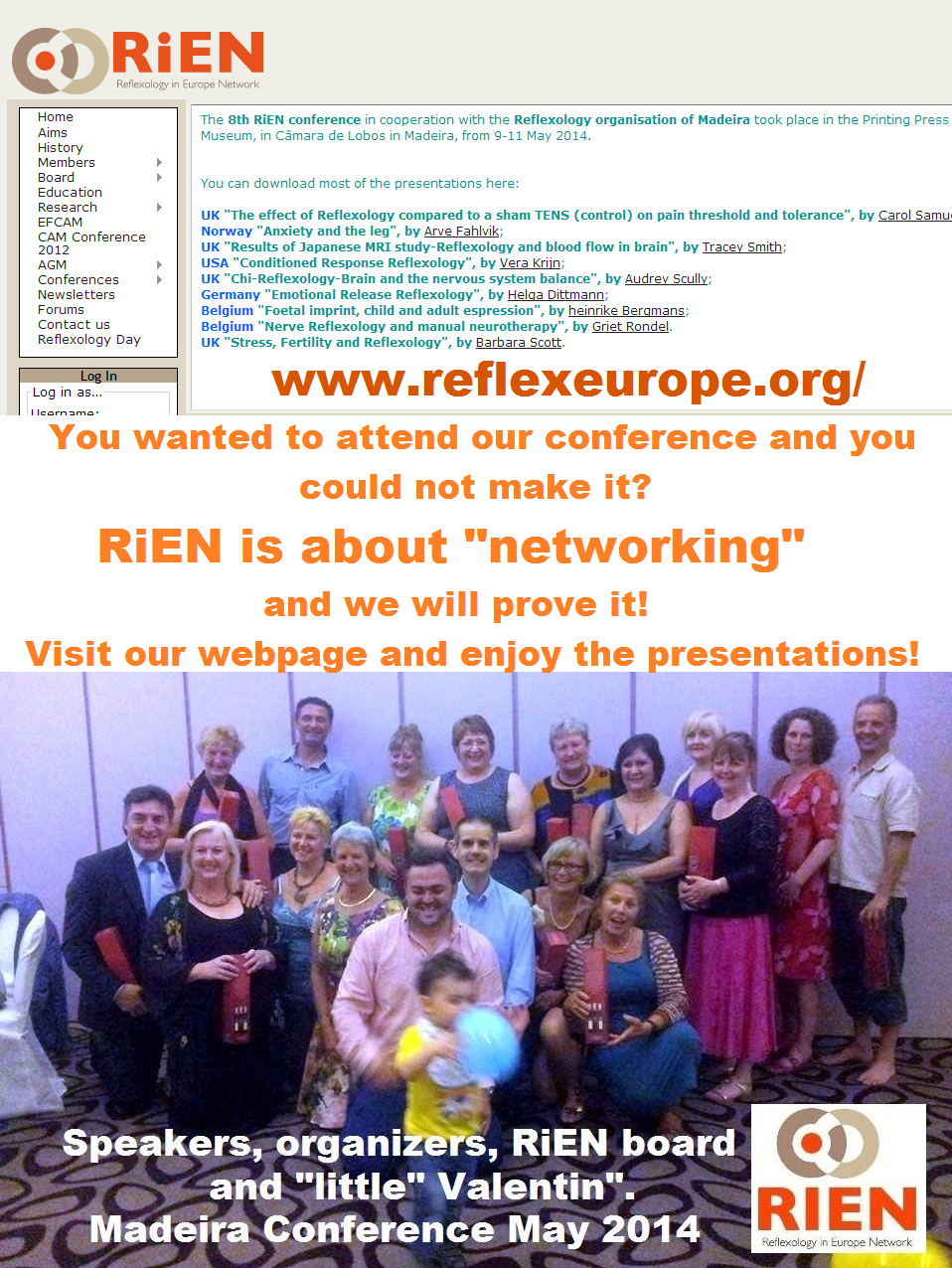 Reflexology in Europe Network: RiEN Conference Madeira **** The ...