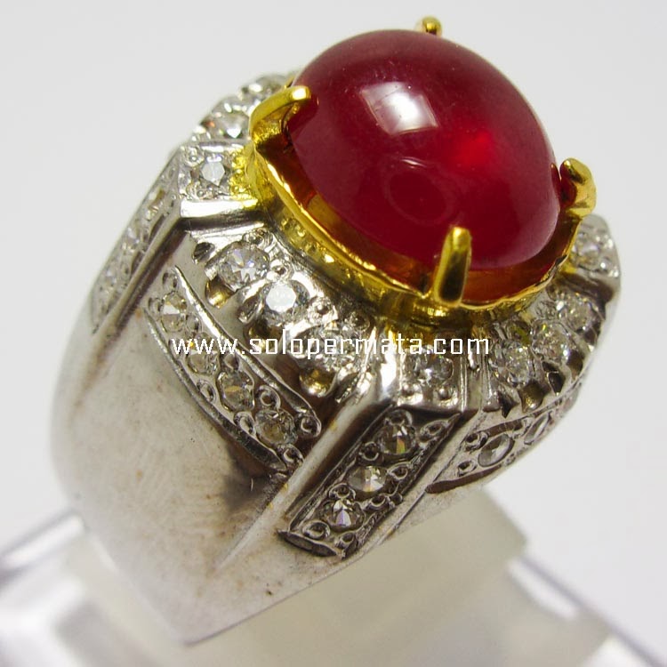 Batu permata Ruby - Kode 19L01 - Toko Online Batu Akik Permata Murah