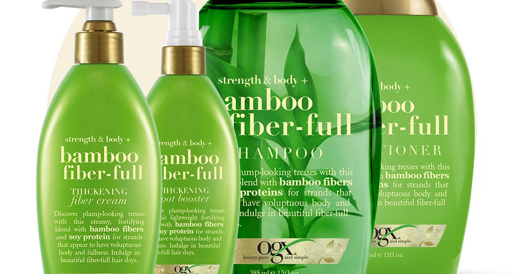 Beautytiptoday.com: Hair Beauty Boost With OGX Bamboo Fiber-Full ...