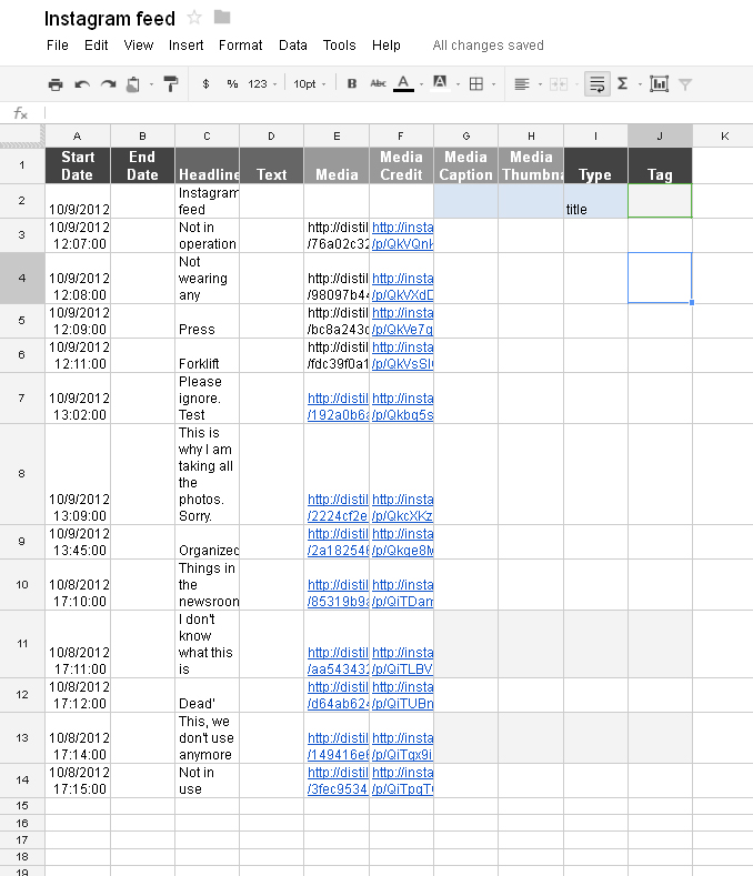 Ivan Lajara: How to make an Instagram Timeline slideshow, fast