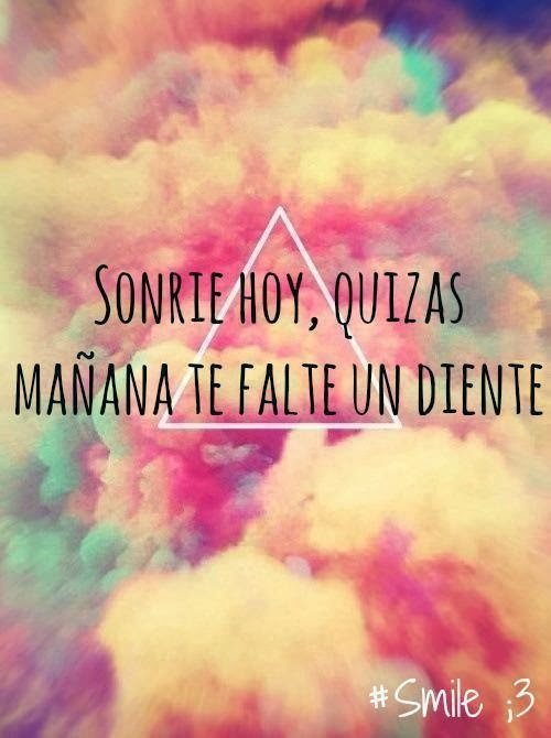 Imagenes y Frases Facebook: Sonrie