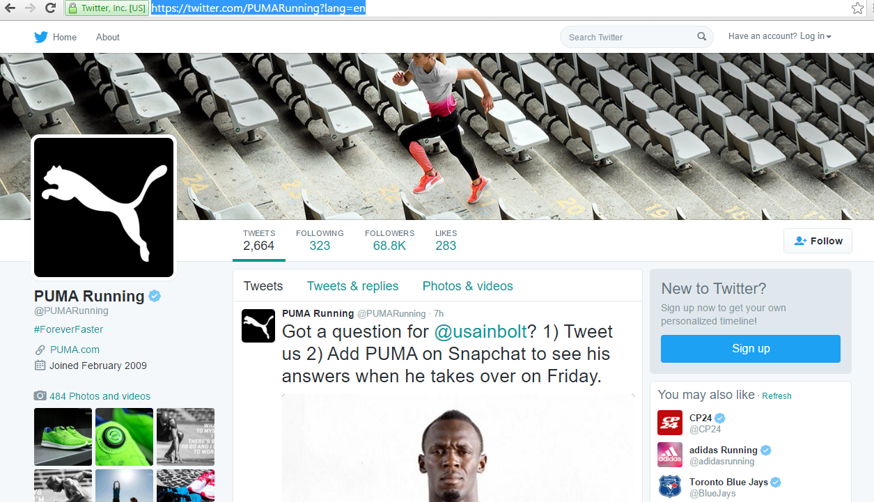 Under Armour vs Puma social media Analysis