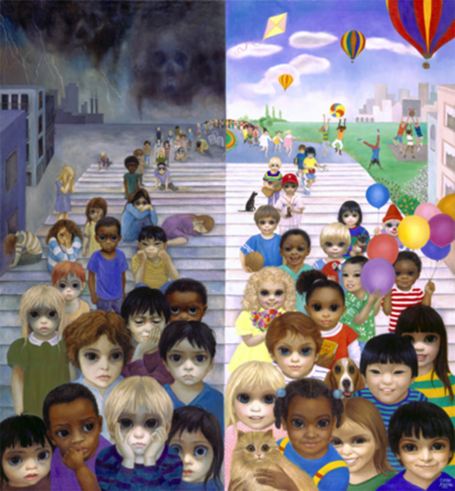 Margaret Keane and Tim Burton's Big Eyes | The Art Post Blog