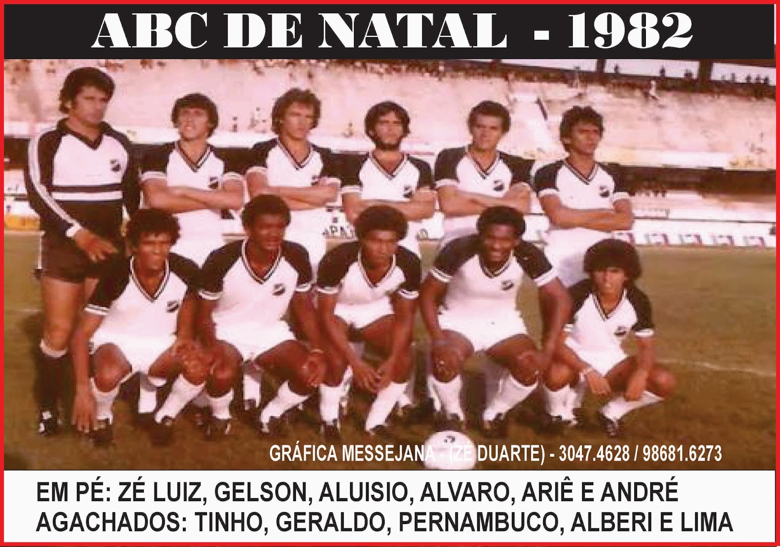 Blog do Zé Duarte: ABC FUTEBOL CLUBE - NATAL - RN.