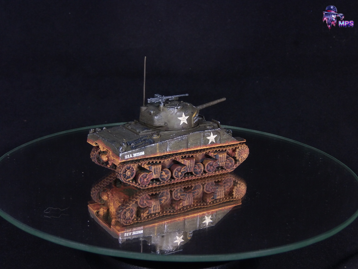 Miniature Painting Studio: Two Bolt Action USA M4 Sherman medium tank ...