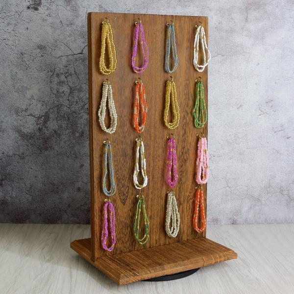 Wooden Jewelry Displays for a Rustic-Themed Shop ~ Nile Corp. Blog