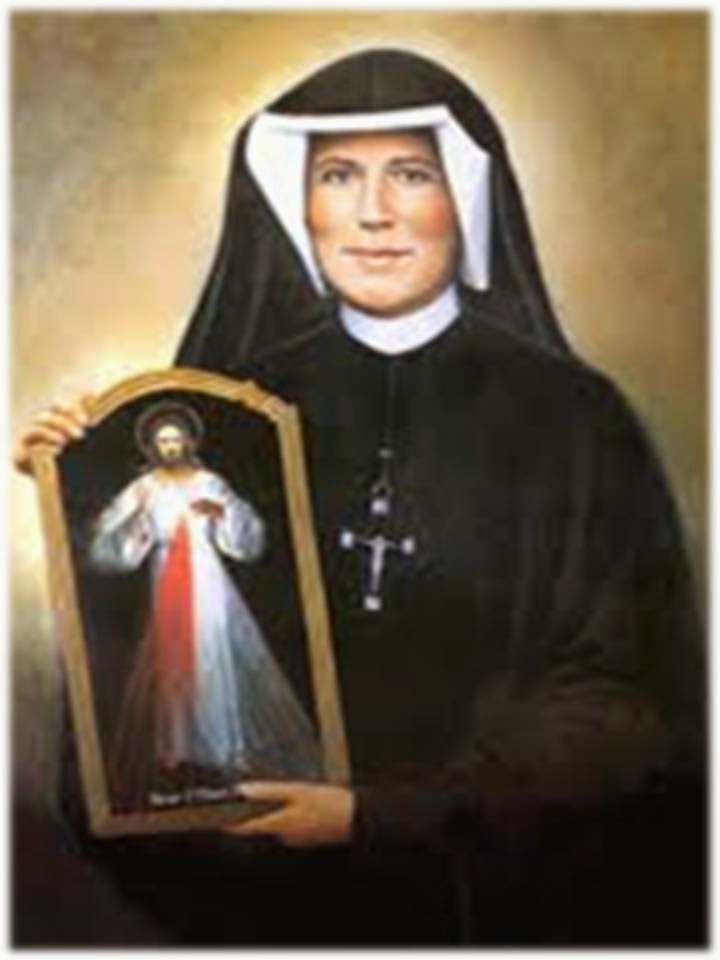ORACION DE SANTA FAUSTINA PARA MOMENTOS DIFICILES - ORACIONES DE SANTOS ...