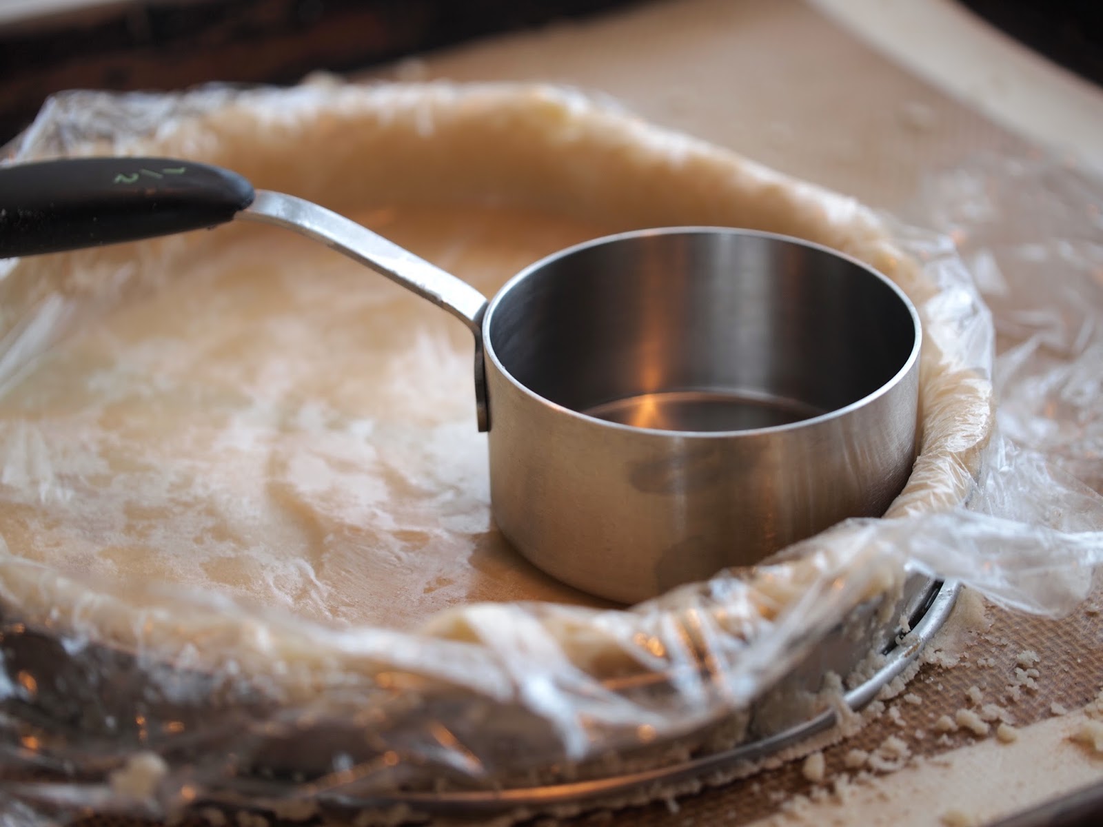 CHOCOLATE CARAMEL-PEANUT TART a la Sadaharu Aoki