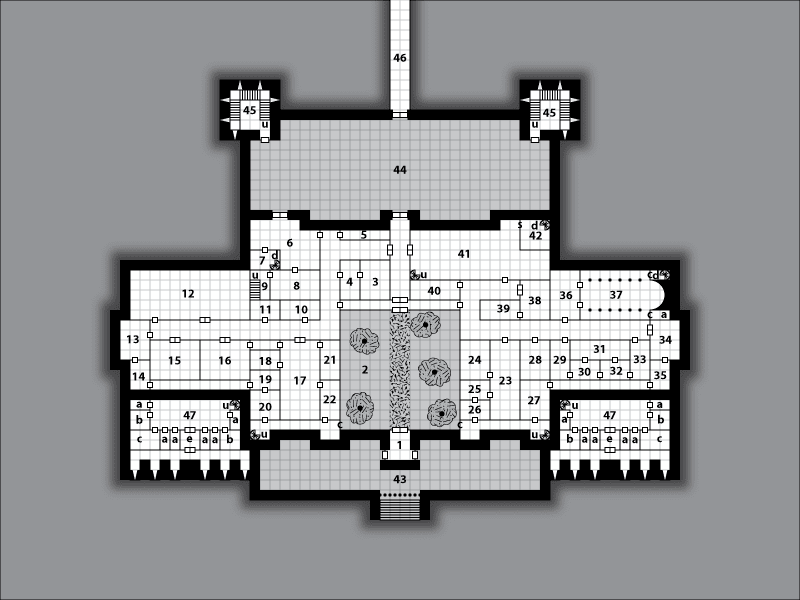 Blood of Prokopius: Map: Manor House