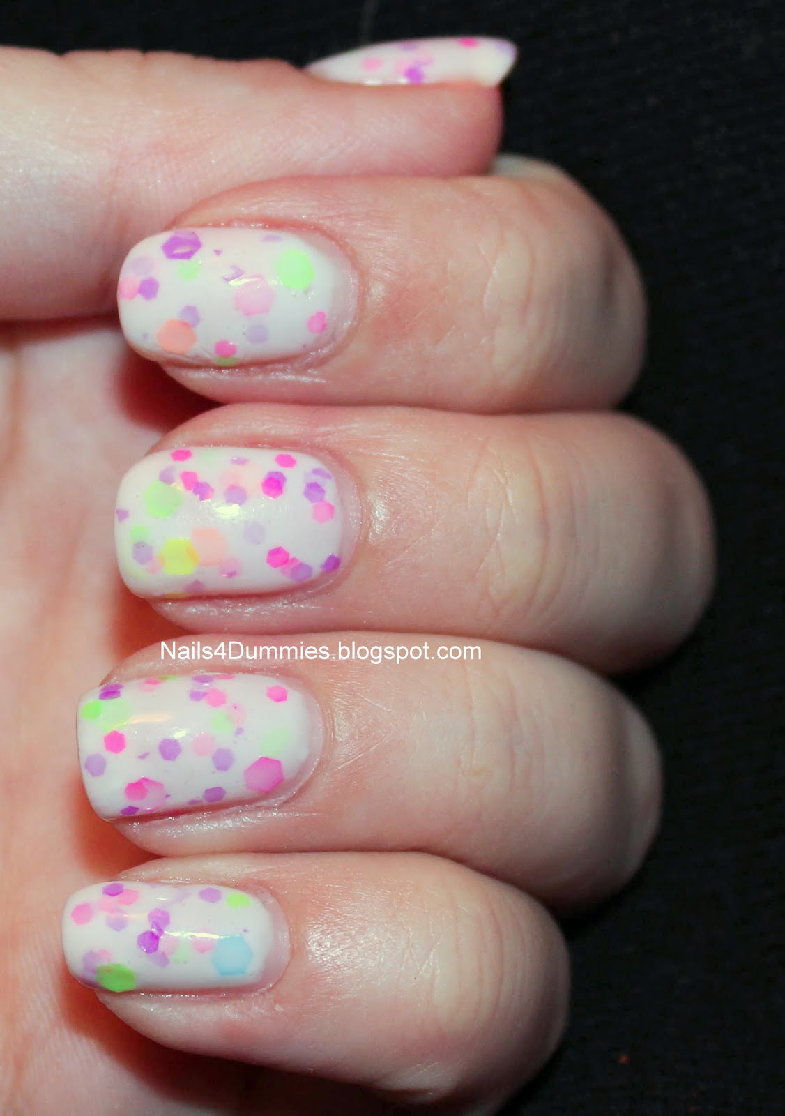 Nails 4 Dummies!: Candy Land Watermarble
