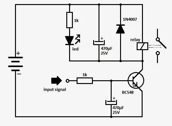 Circuit de commande de relais de transistor