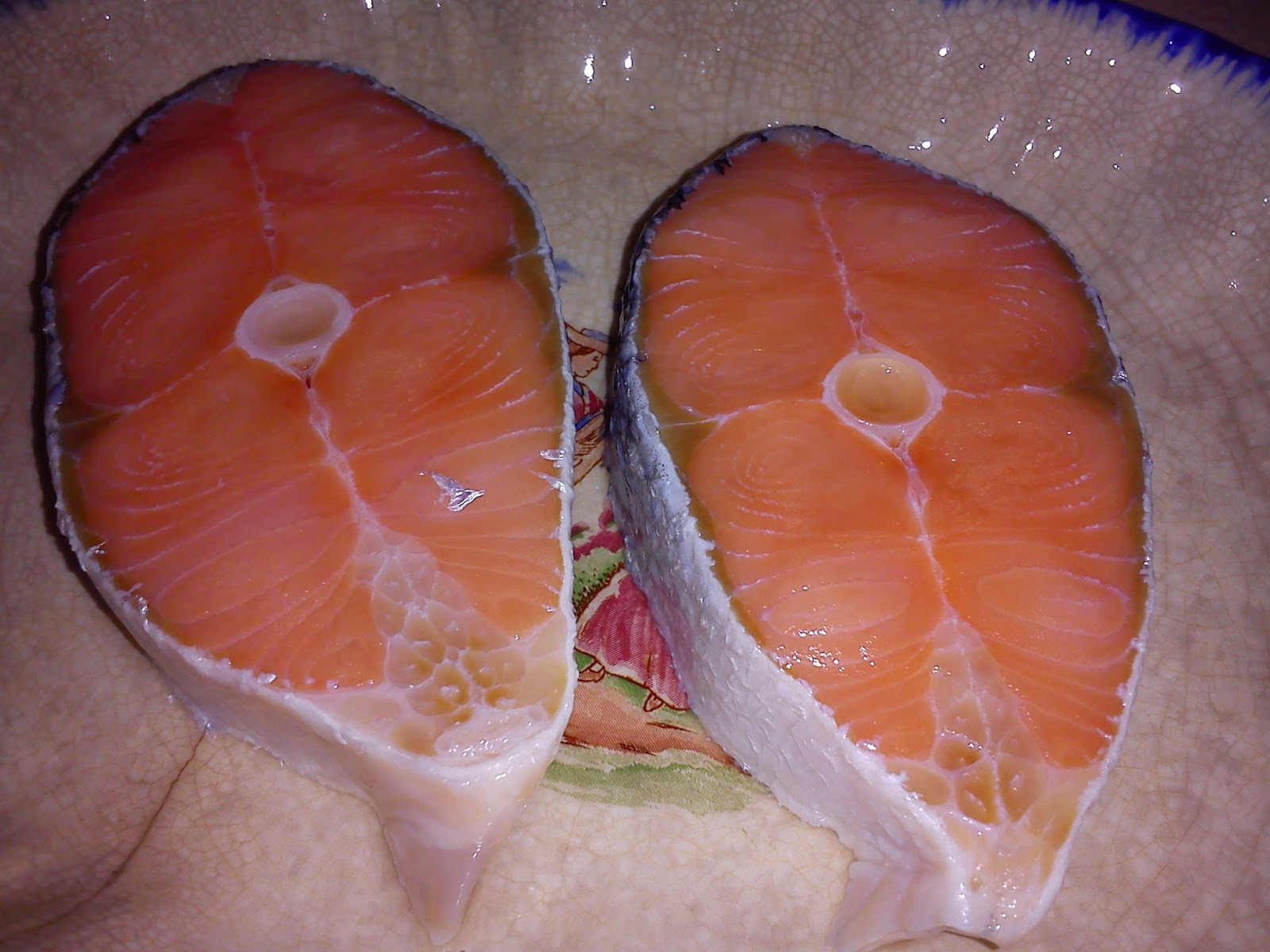 Cooking Pleasure: Fragrant Thai Style Steamed Salmon Block