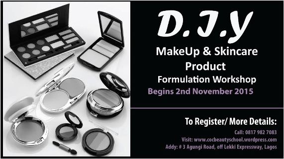 Learn to create your own brand of make-up & skincare products