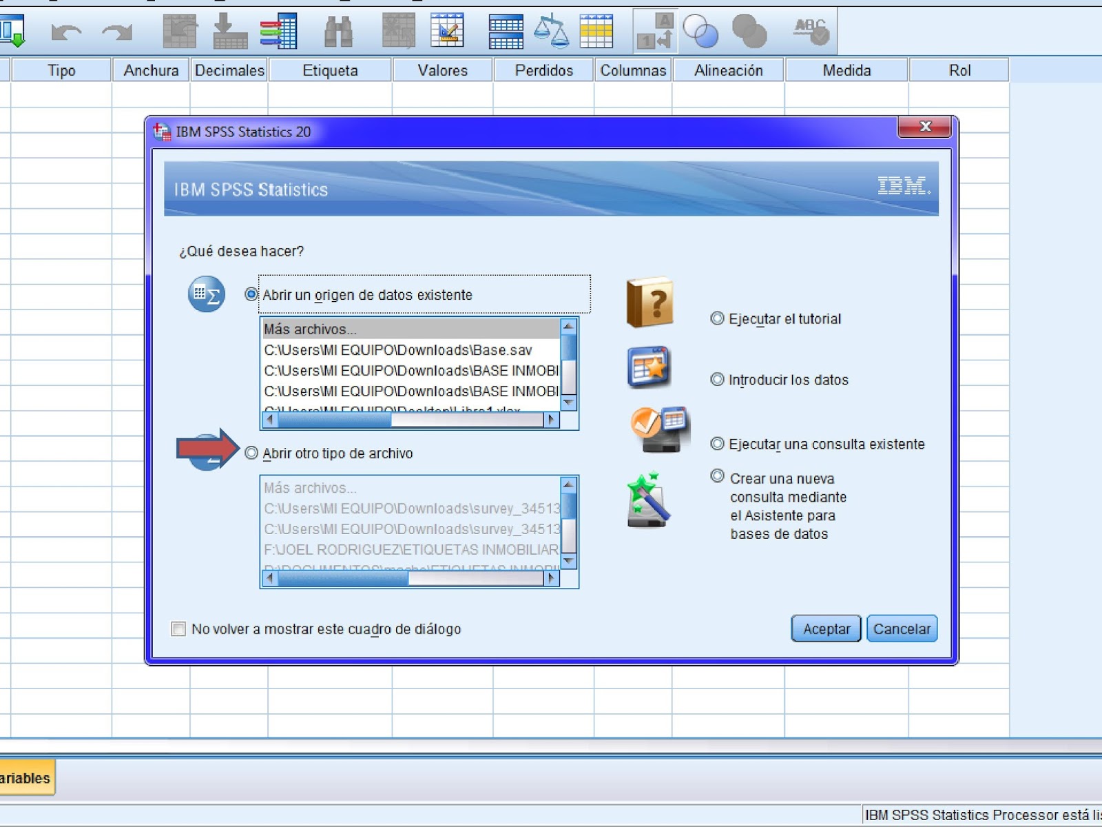 Tu SPSS: Importar Archivo de Excel a SPSS Tu SPSS: Importar Archivo de Excel a SPSS