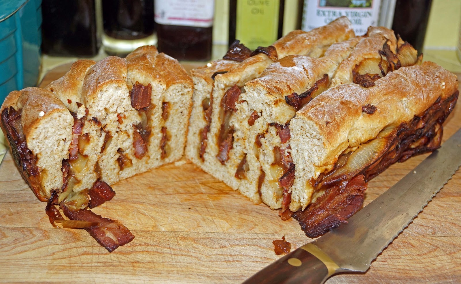MAD MEAT GENIUS: BACON, ONION BREAD