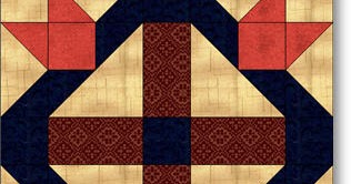 Patchwork Square Blog: David and Goliath quilt block