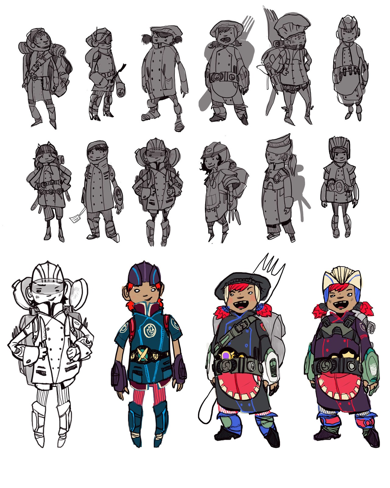 Kate Radomski Illustration: Intergalactic Throwdown Chef