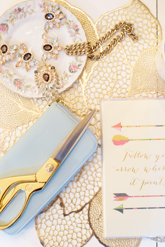 fox and gypsy: statement clutch DIY