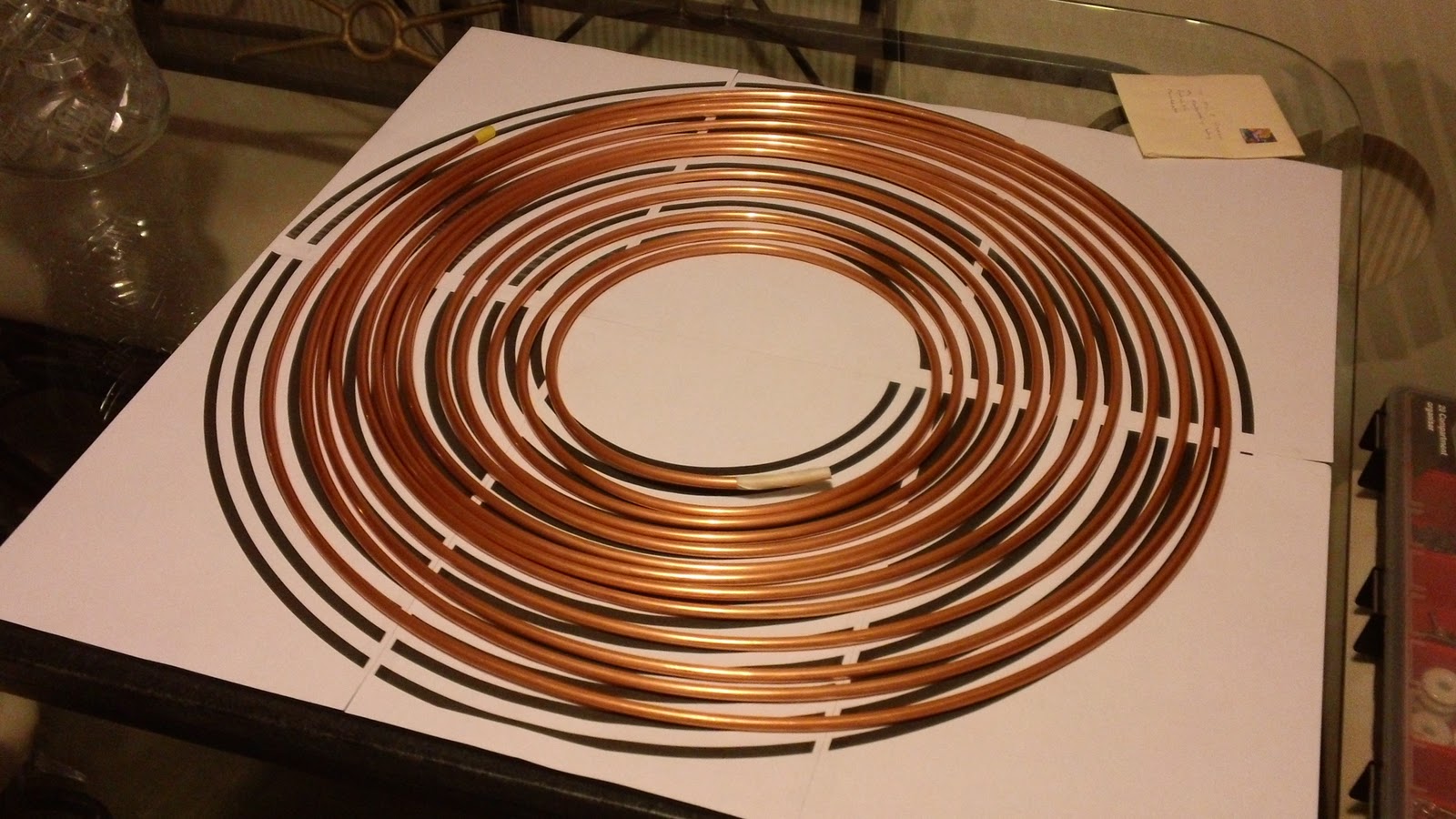 Paul's Tesla Coil Blog: Shaping the tubing for the primary coil