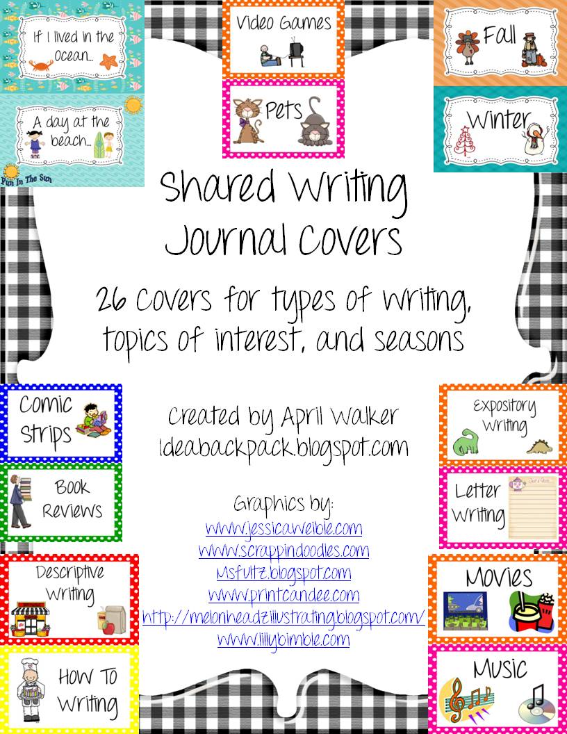 The Idea Backpack: Monday Made It: Writing Prompts and Shared Writing ...