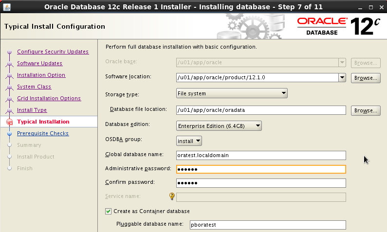 Technical Blog Oracle 12c Plugable Databases