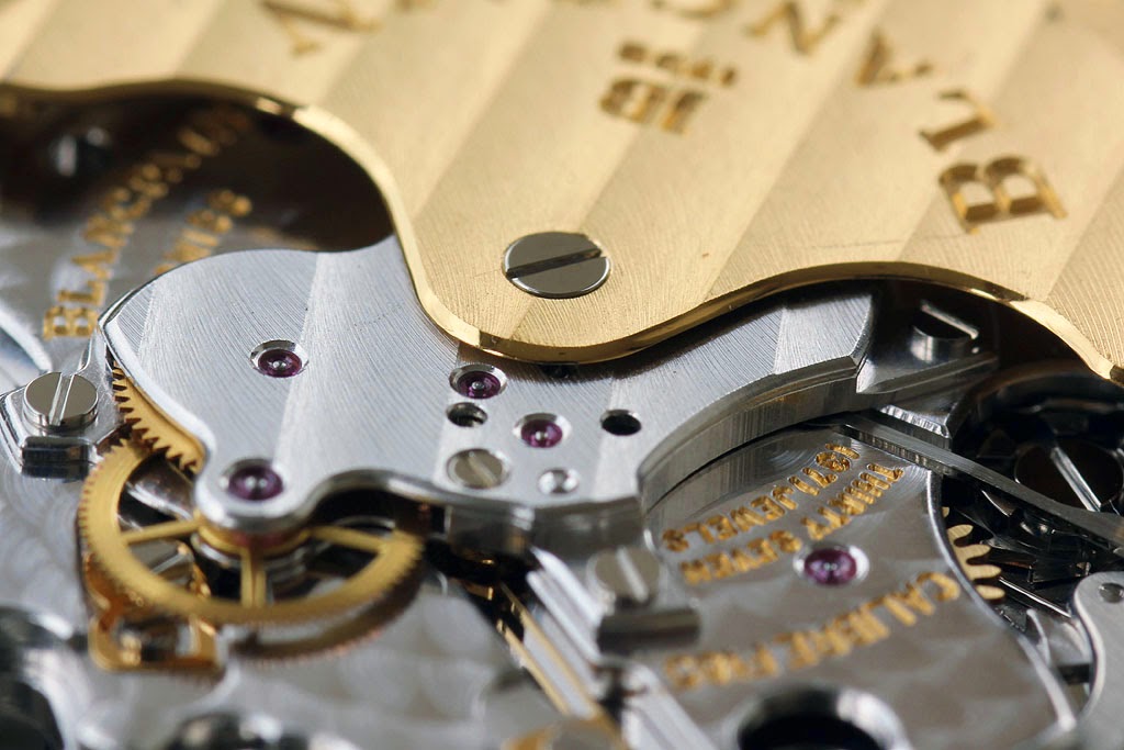 Watch Movement Finishing: Blancpain cal F185