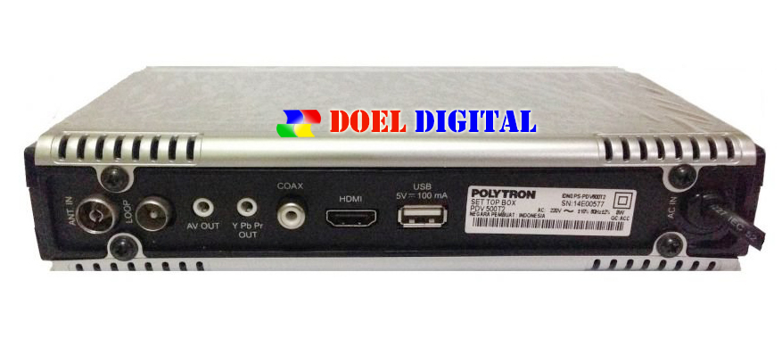 SPESIFIKASI SET TOP BOX POLYTRON DVB-T2 -Doel Digital