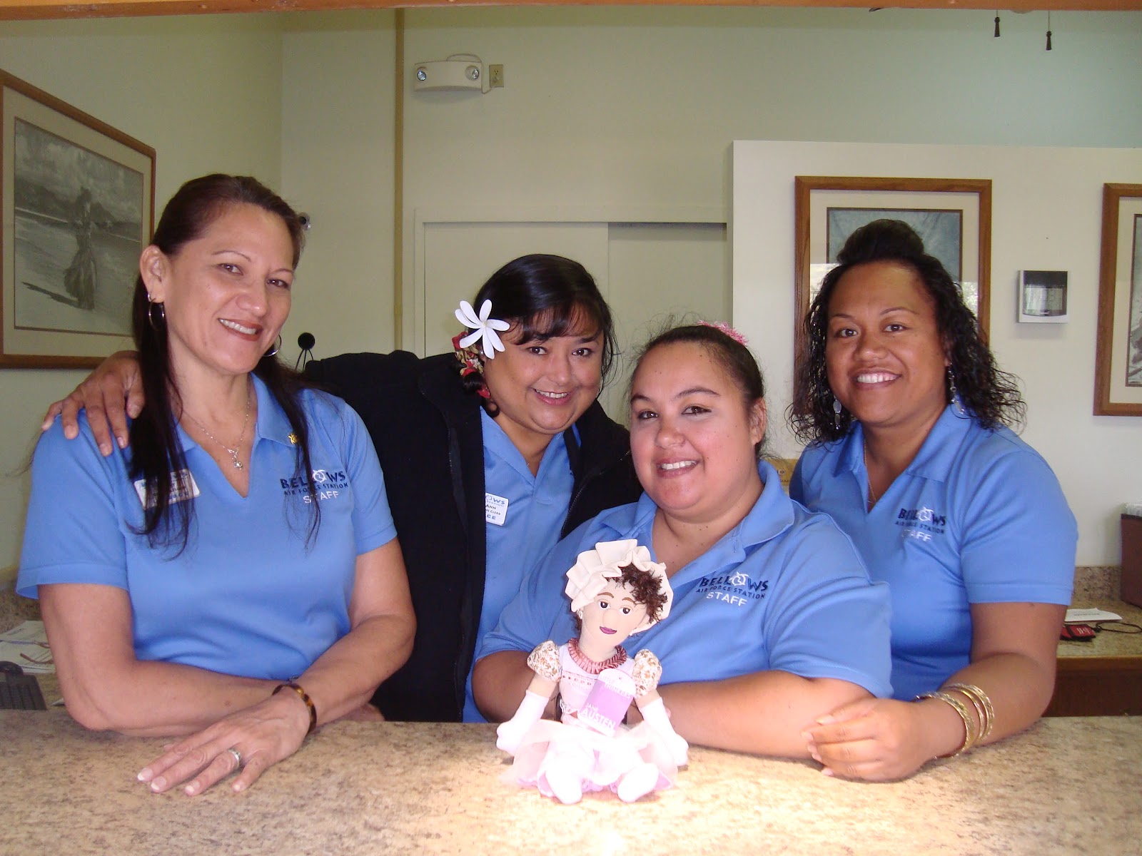 Aloha On My Mind: Jane Austen visits Bellows Recreation Center and ...