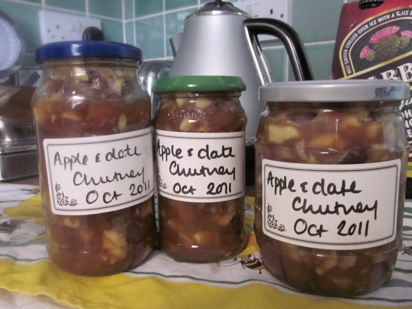 Sarah Raven's Uncooked Autumn Chutney | Blue Sky and Bunting