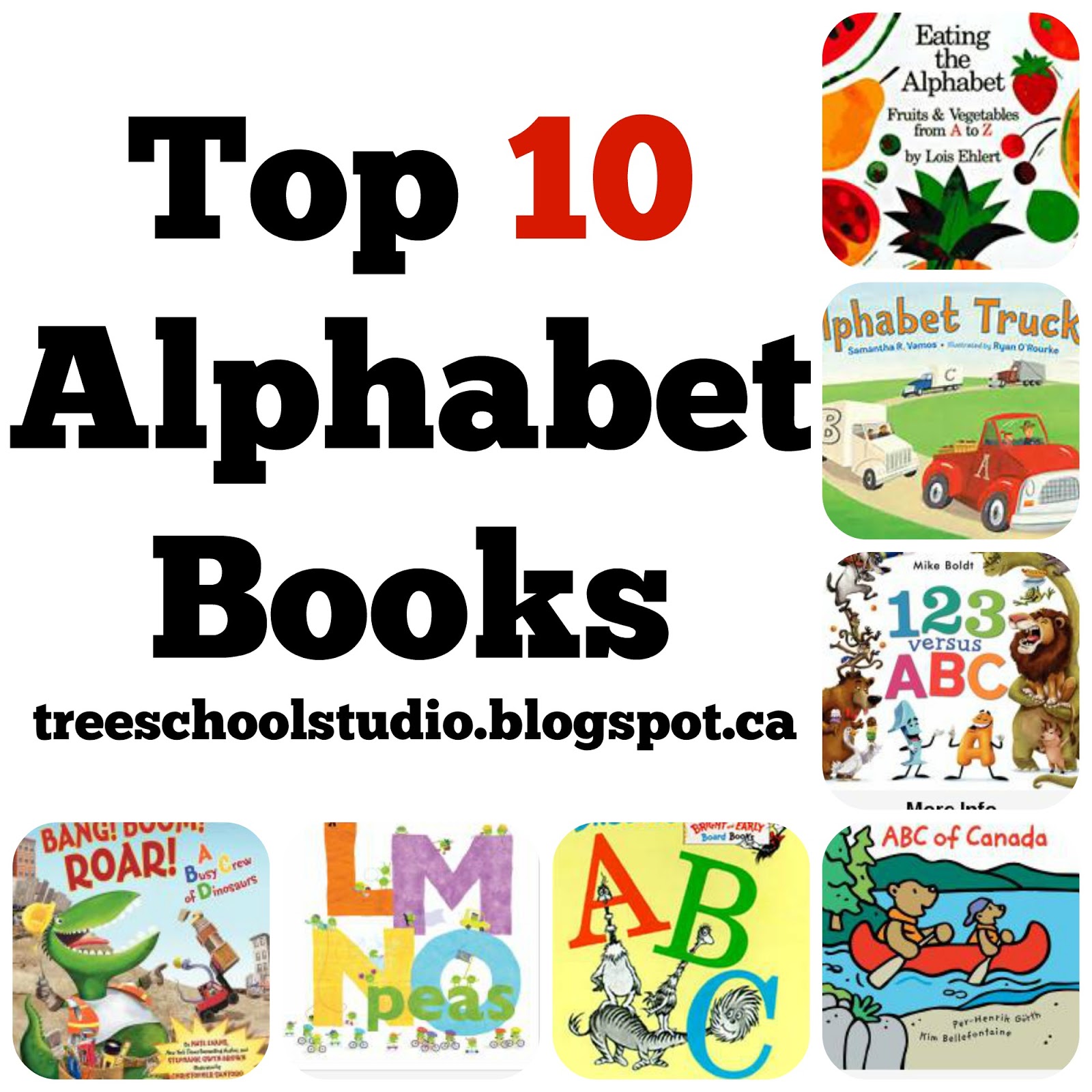Tree School Studio: Our Favourite Alphabet Books