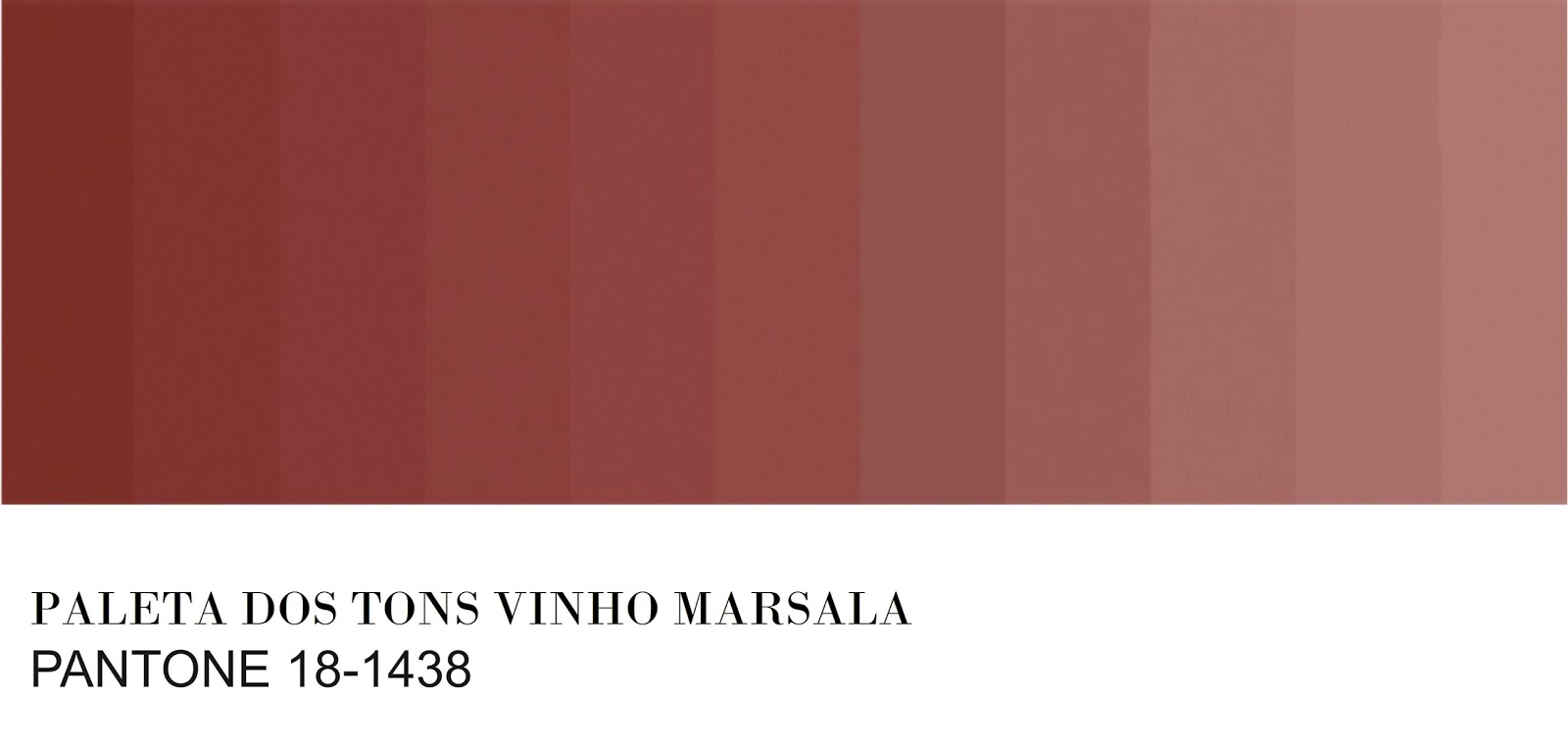 Decoração em tons de Marsala