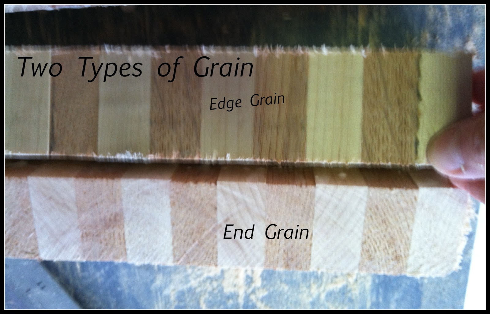 Lipstick and Sawdust: Checkerboard Butcher Block Tutorial