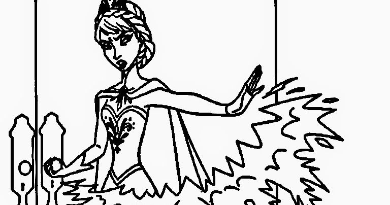 Downloads Frozen Coloring Pages Elsa Face