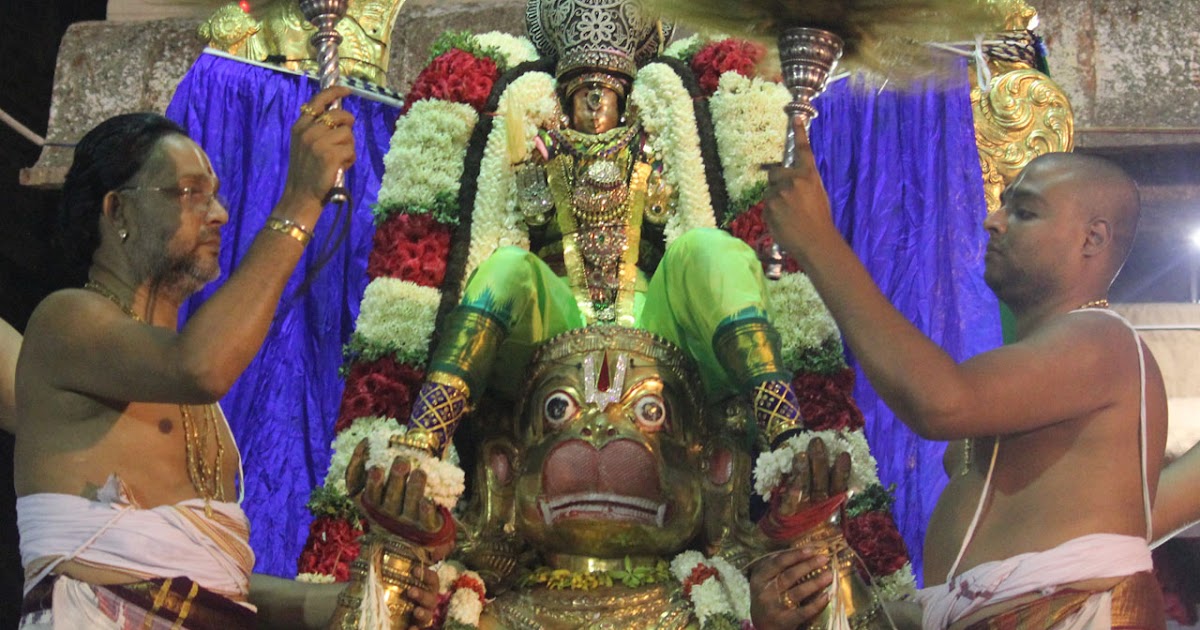 Krishna Vaibhavam: 05 Hanumantha Vahanam Purappadu - Thiruvallikeni Sri ...