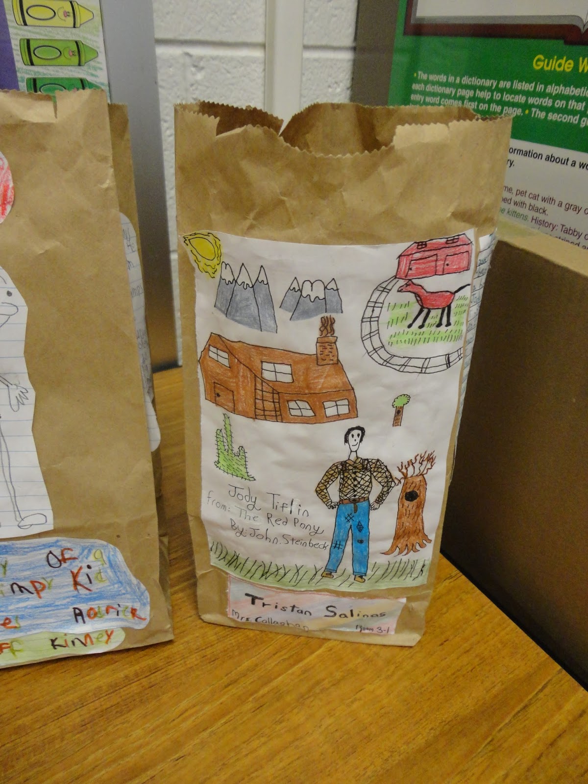 Mrs. Callaghan's Classroom: Paper Bag Character Study