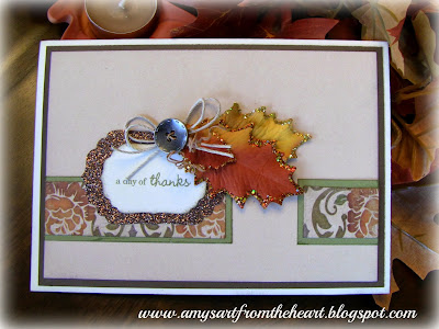 Amy's Art from the Heart: Fall Huntington Cards