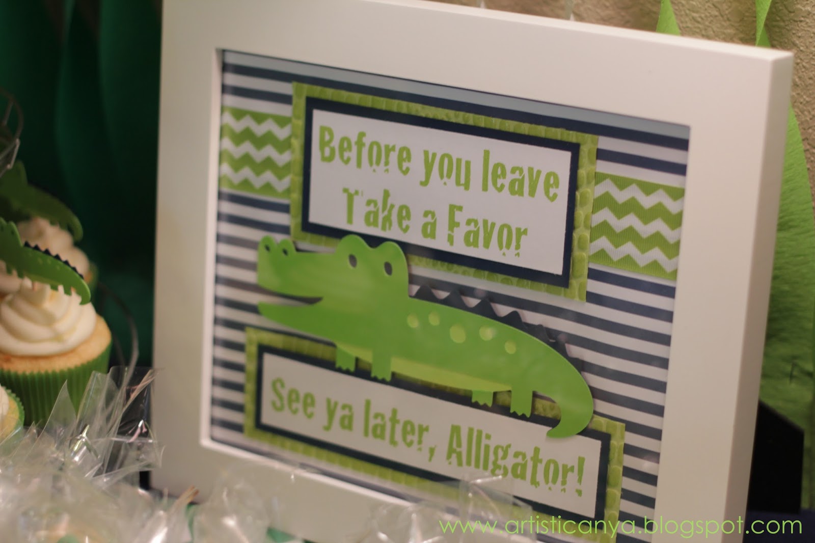 Alligator Baby Boy Shower