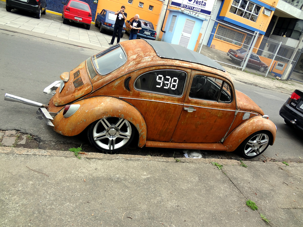 Registros Automotivos do Cotidiano: VW Fusca Custom