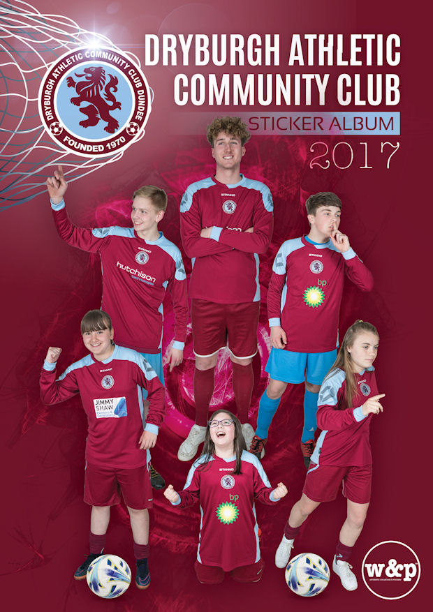 Football Cartophilic Info Exchange: W&P Stickers - Dryburgh Atheltic ...