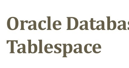 How to create & manage tablespace in oracle