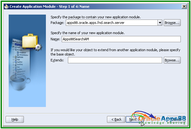 Oracle Applications Oracle Application Framework Oaf Creating Search Page